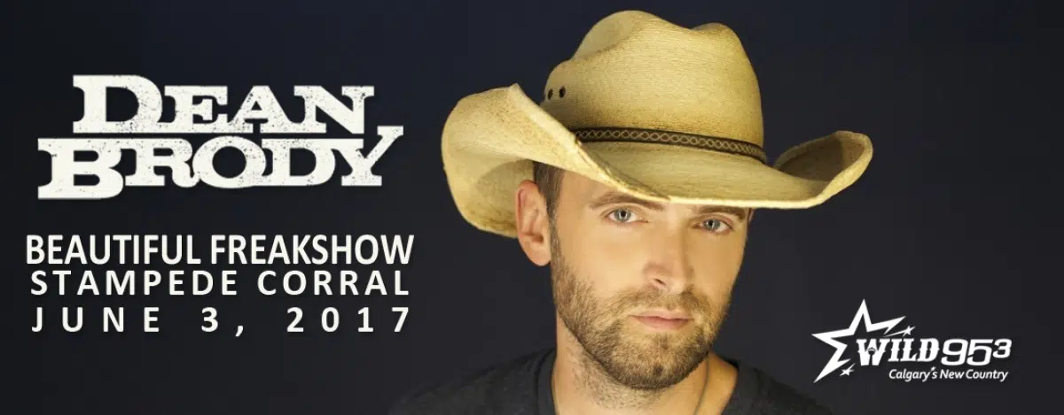 Beautiful Freakshow - Dean Brody Tour | WILD 953 - Calgary's New Country