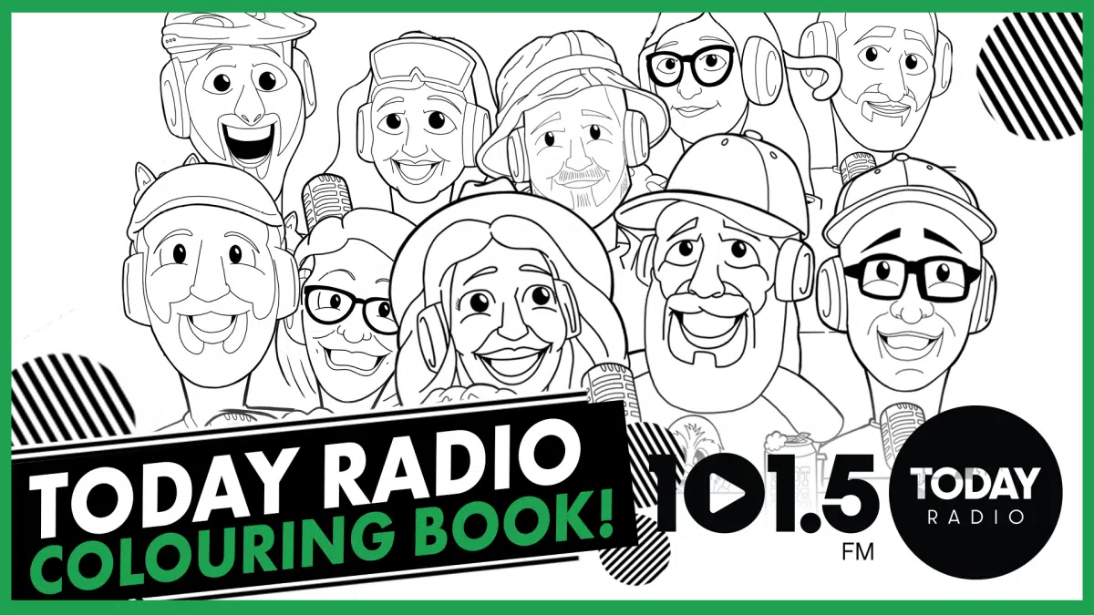TODAY Radio Colouring Book | 101.5 TODAY Radio