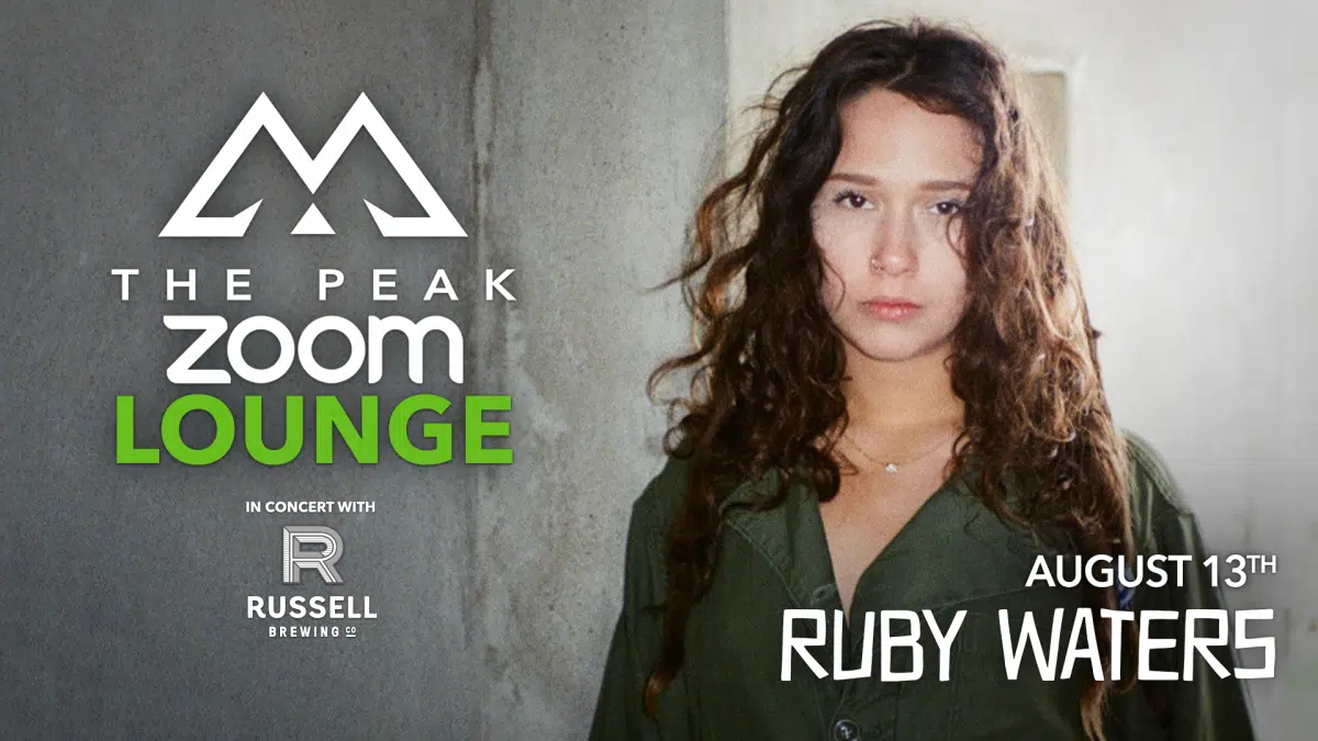 Ruby Waters in THE PEAK Zoom Lounge | 102.7 THE PEAK - Alternative ...