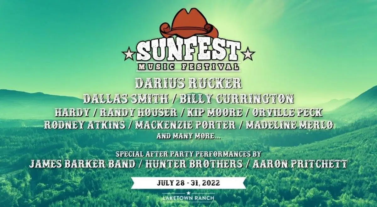 Sunfest Country Music Festival is Back! | 93.7 JR Country