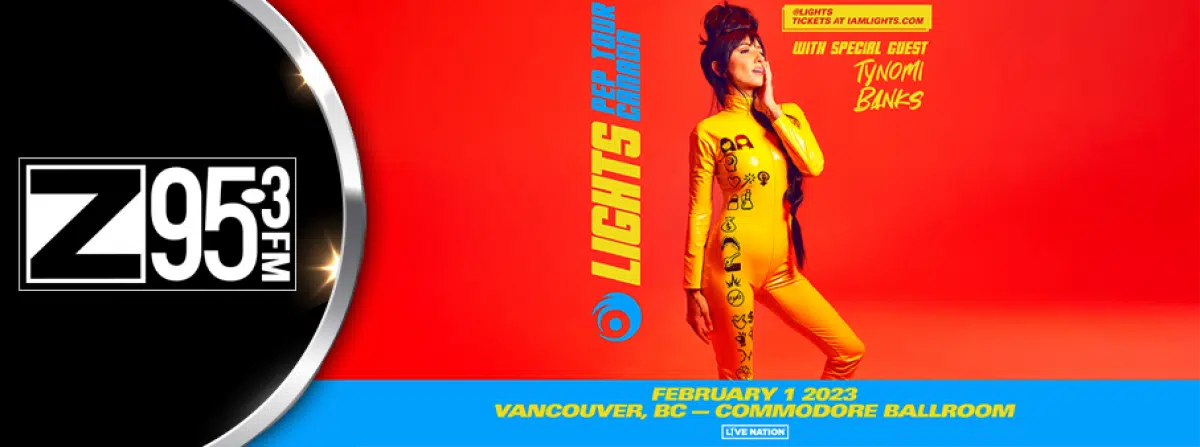 WIN Tickets to see LIGHTS! | Z95.3 - Vancouver's Best Mix
