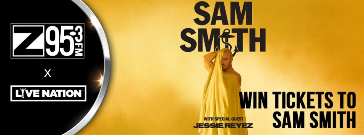 Z95.3 All Access: Win tickets to Sam Smith | Z95.3 - Vancouver's Best Mix
