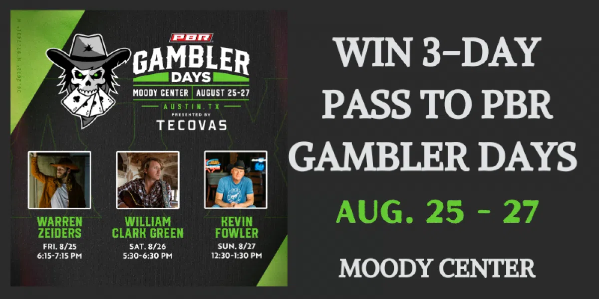 Win a 3-Day Pass to Austin Gamblers PBR Gambler Days | KOKE FM