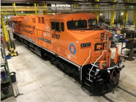 New CP Locomotive Also Participating in Orange Shirt Day | CFNR Network