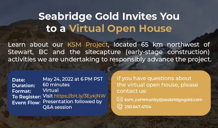 Seabridge Gold (KSM Project) :: Virtual Open House | CFNR Network