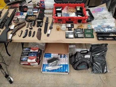 New Hazelton arrest for robbery leads discovery of other illicit items ...