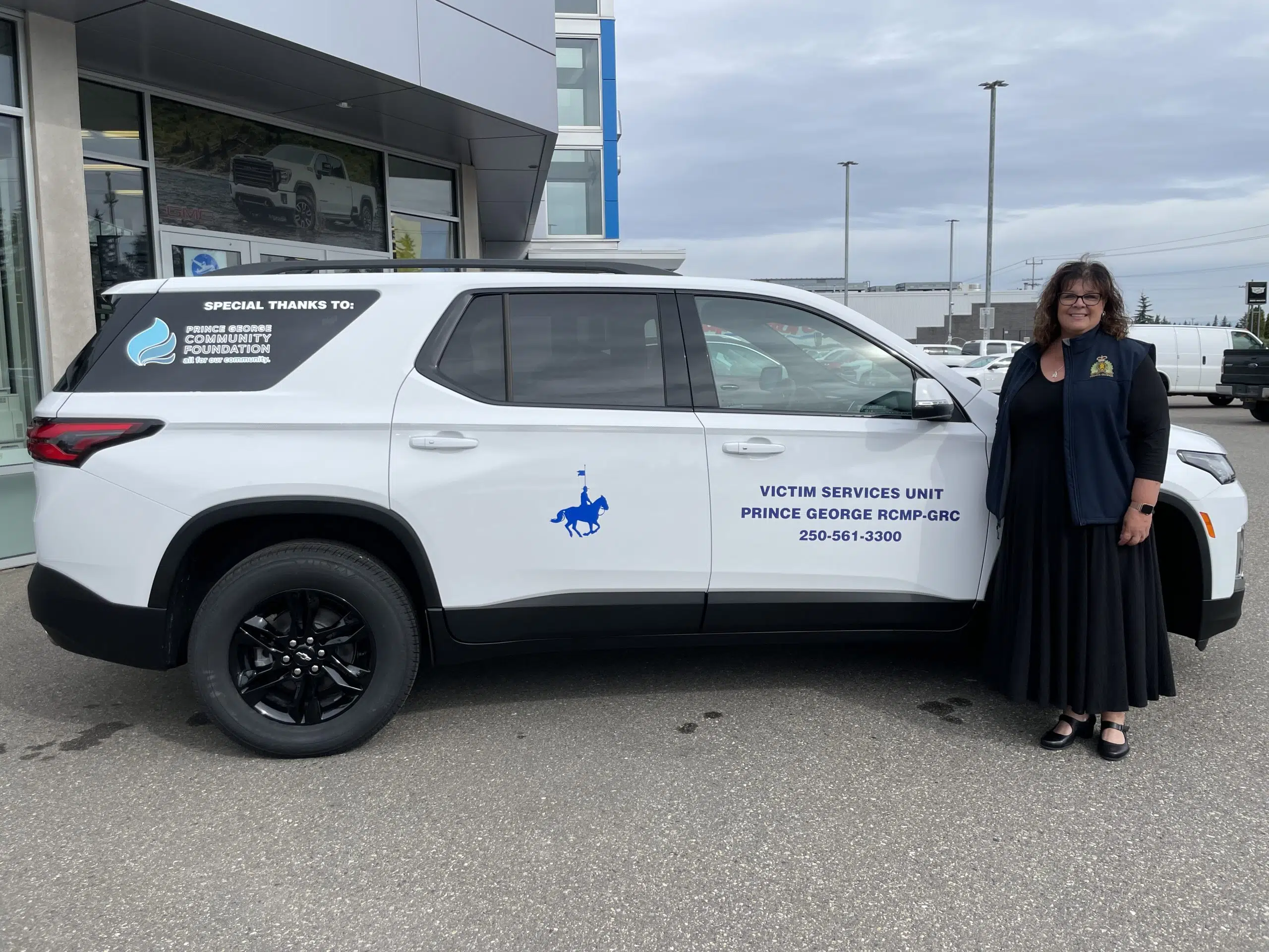 Prince George RCMP reveal new Victim Services vehicle | CFNR Network