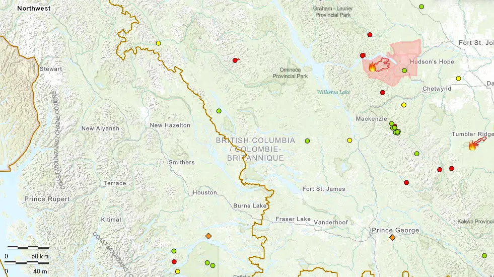 UPDATE: Northeast Wildfires Prompt Evacuation Orders and Air Quality ...