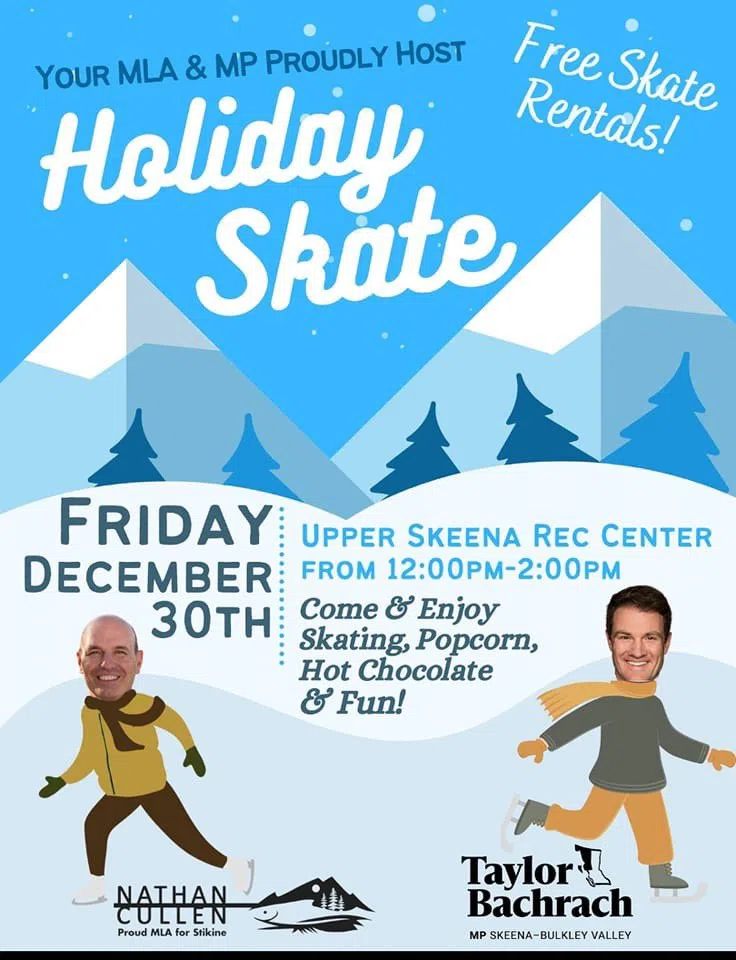 Hazelton Area Residents Invited to Free Skate this Afternoon, Hosted by ...