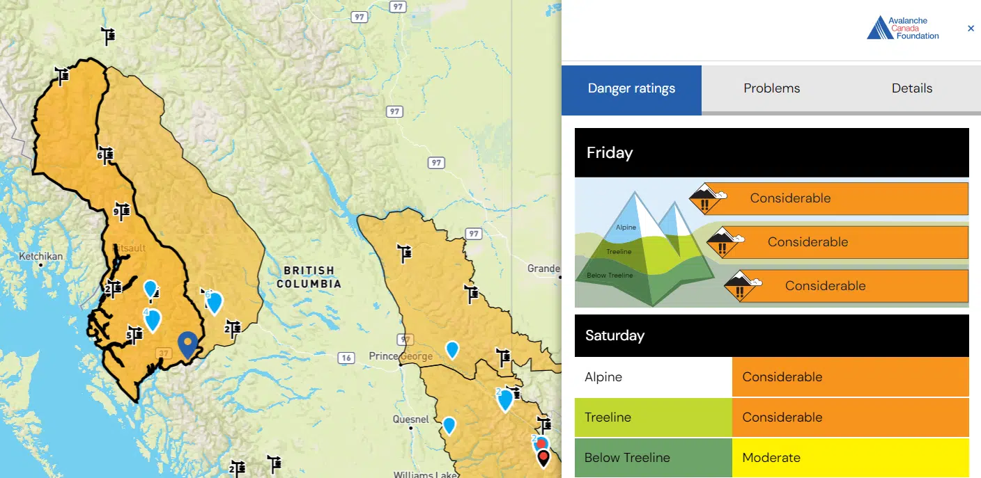 Avalanche Risks Back Up to Considerable Levels Across the North, One ...