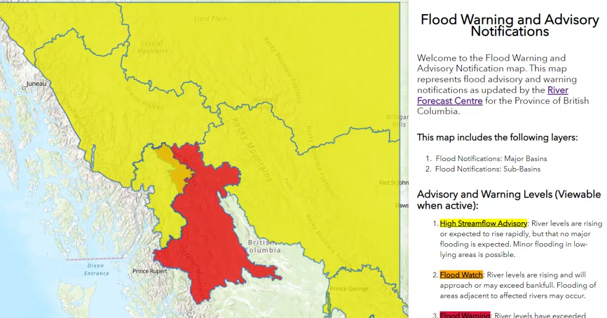 UPDATE: Skeena and Bulkley Rivers No Longer Under Alerts From River ...