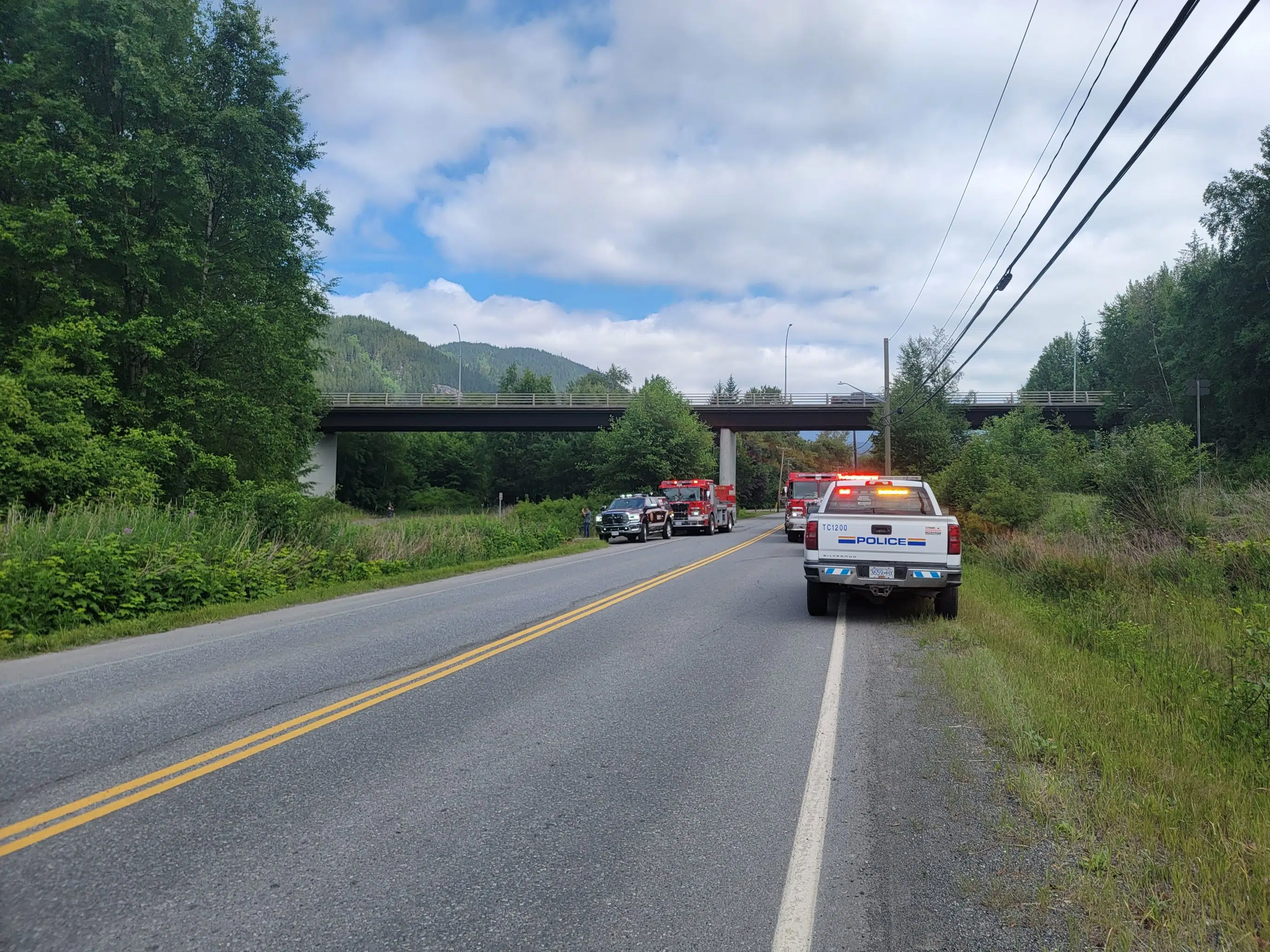 Encampment catches fire near Substation Road in Terrace | CFNR Network