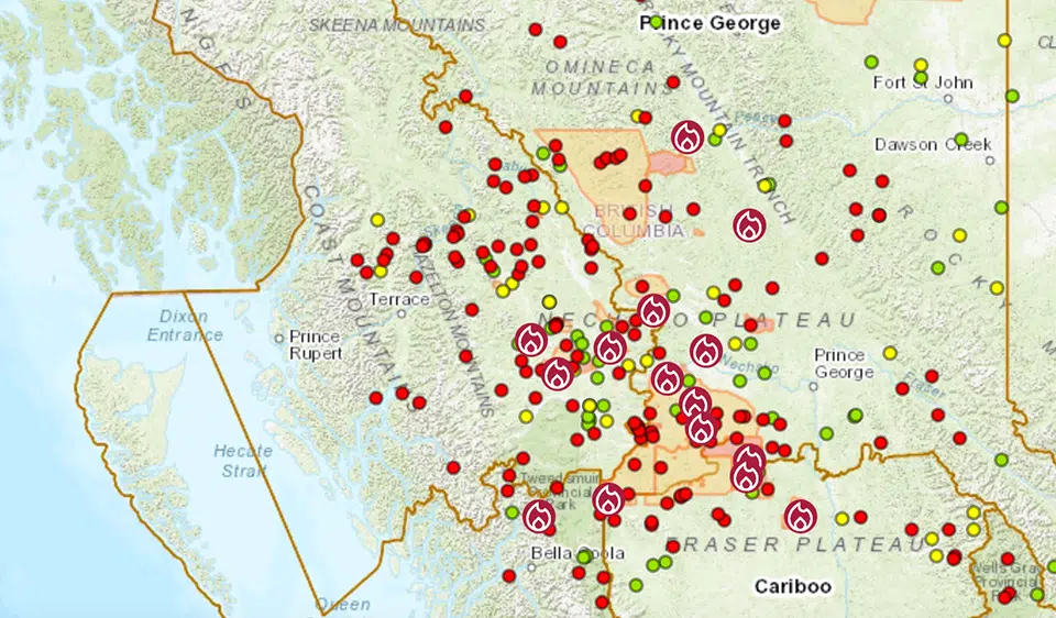 Northwest Fire Centre sees the majority of wildfires in British ...