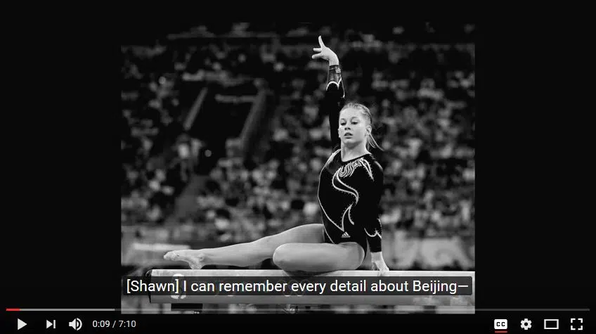 Shawn Johnson Gymnastics Gif
