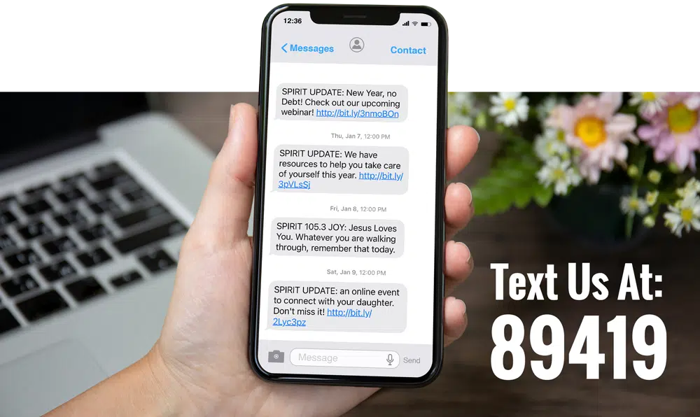 Text Clubs | SPIRIT 105.3