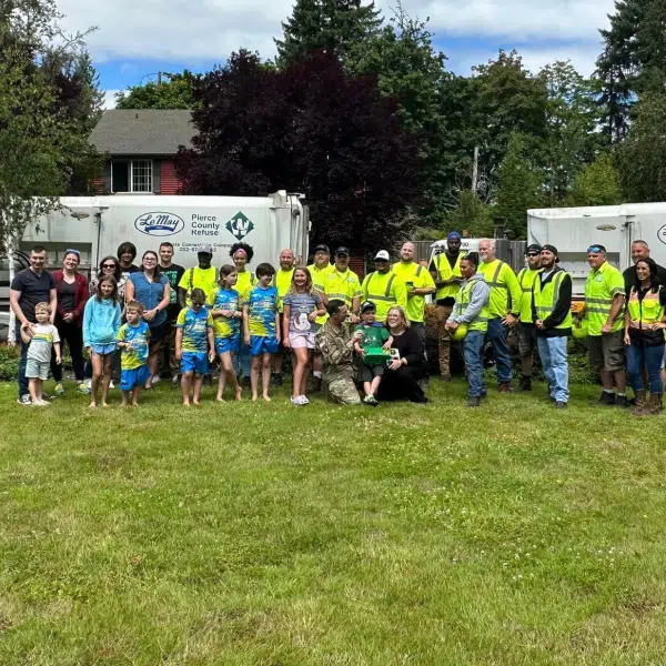 Little Leo’s Big Dream Comes True Thanks to Lemay Pierce County Refuse ...