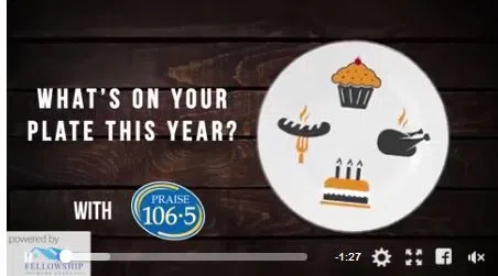 What is on Your Christmas Plate? | PRAISE 106.5