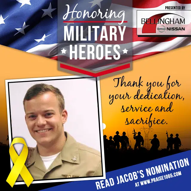 Military Hero – Jacob Hittinger | PRAISE 106.5