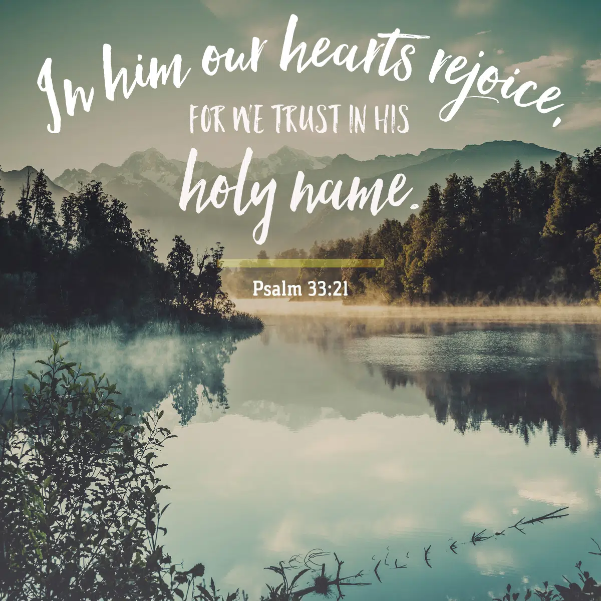 Psalm 33:21- | KCIS 630
