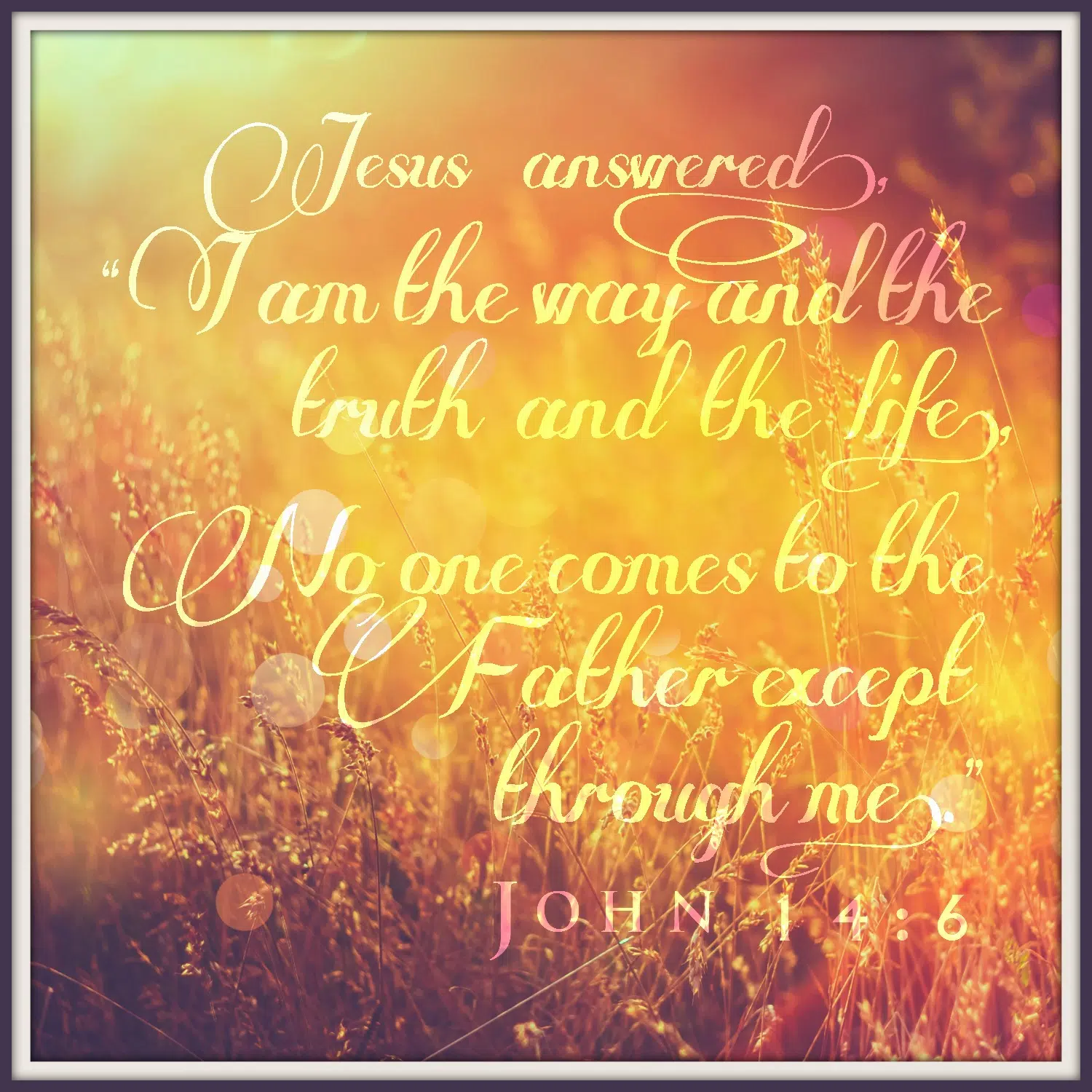 John – 14:6 | KCIS 630