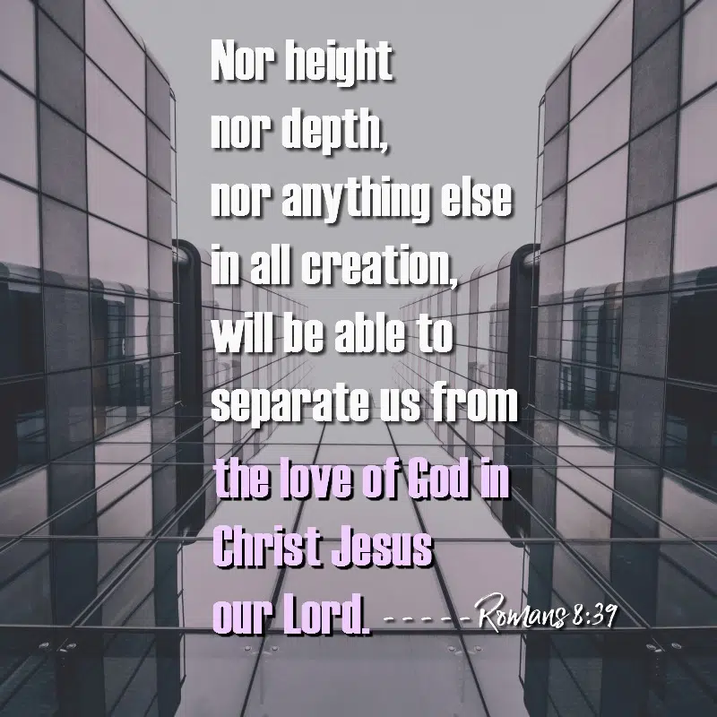 Daily Verse: Romans 8:39 | KCIS 630