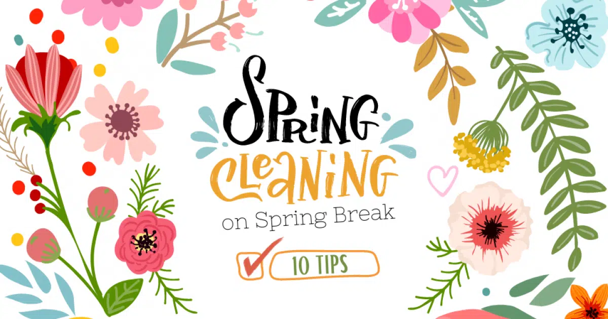 Spring Cleaning on Spring Break: Ten Tips | AllMomDoes