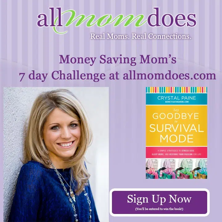 Money Saving Mom’s 7-Day Challenge: Join Me! | AllMomDoes