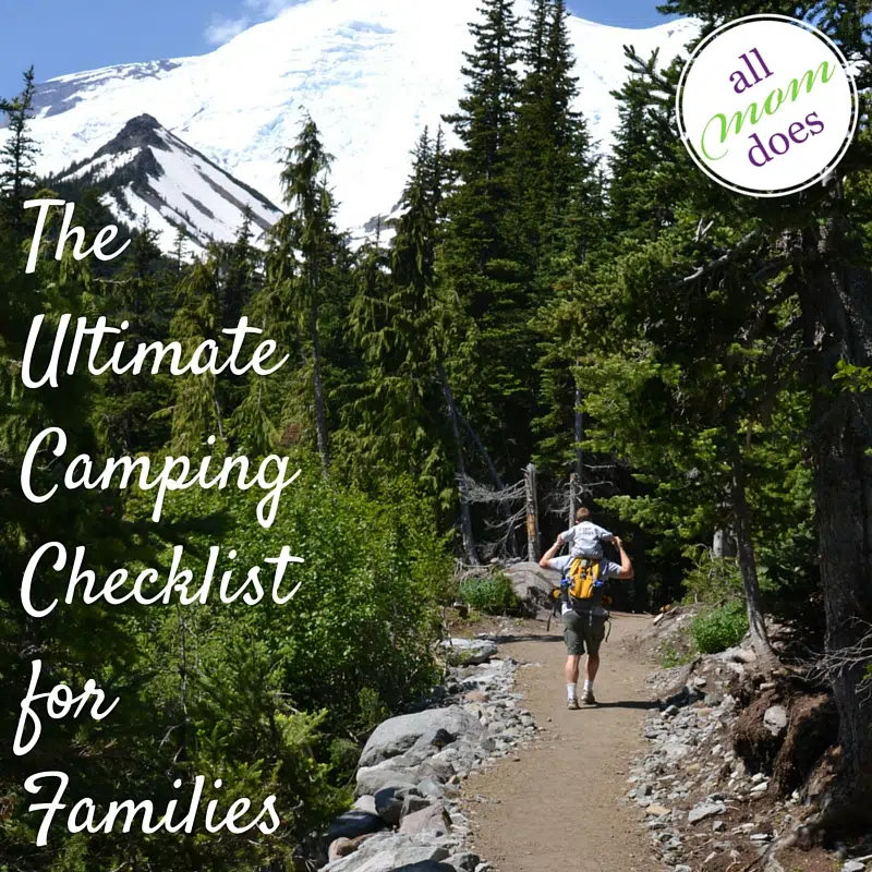 The Ultimate Camping Checklist for Families | AllMomDoes