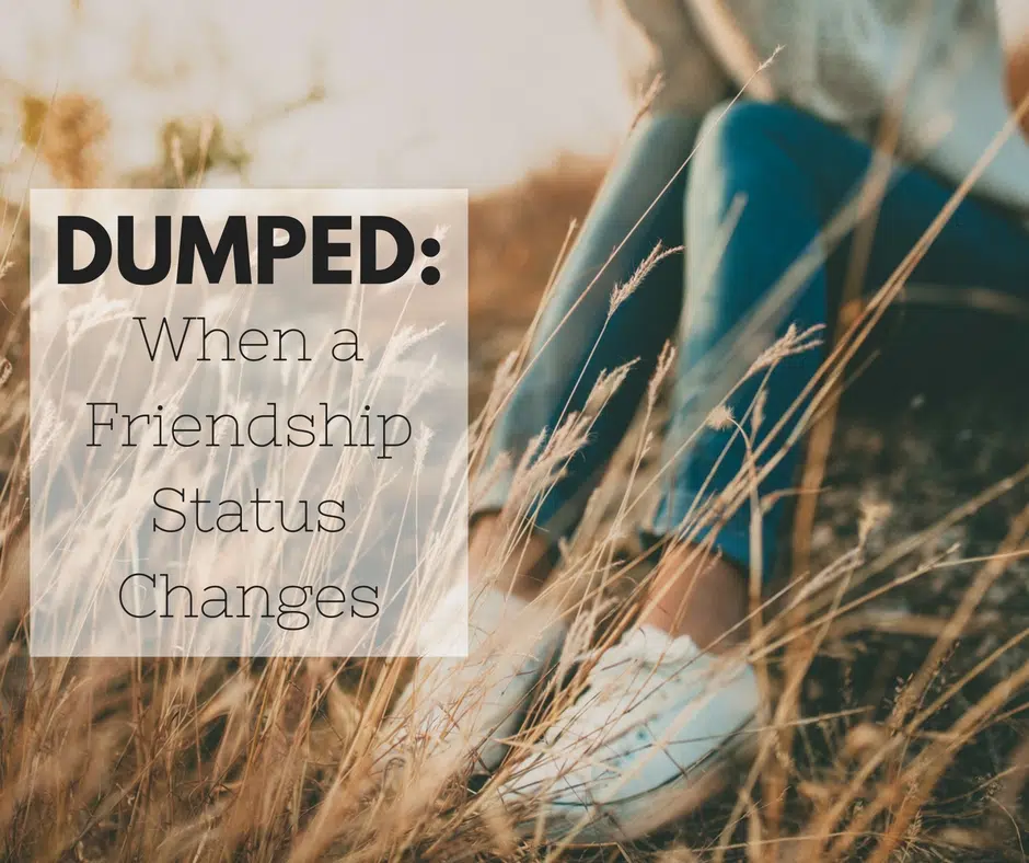 DUMPED: When a Friendship Status Changes | AllMomDoes