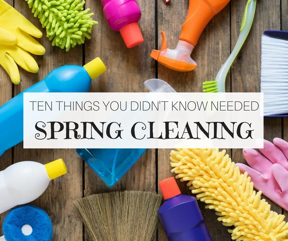 Ten Things You Didn’t Know Needed Spring Cleaning | AllMomDoes