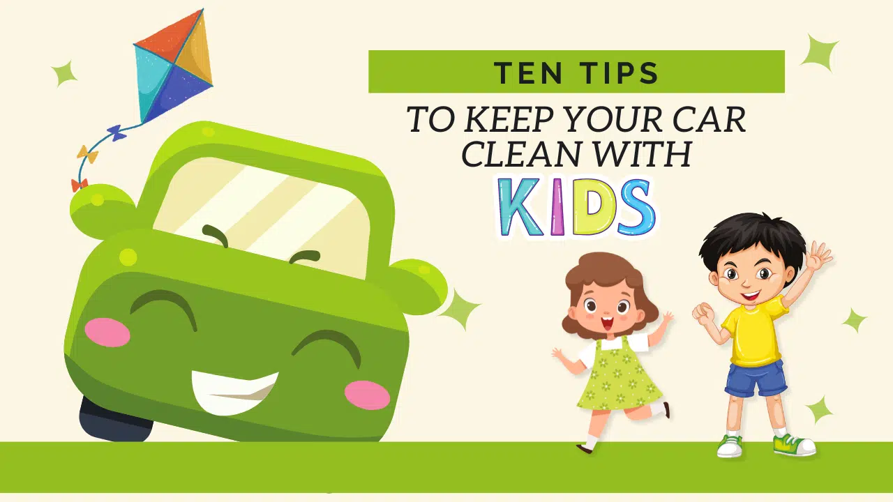Ten Tips to Keep Your Car Clean with Kids | AllMomDoes