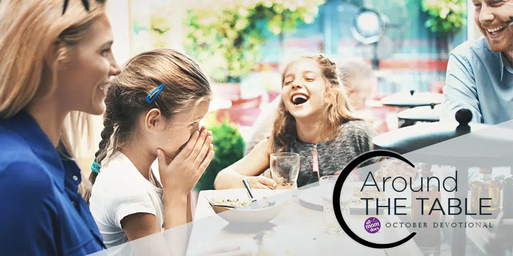 Around the Table Day 5: Rejoice in the Lord | AllMomDoes