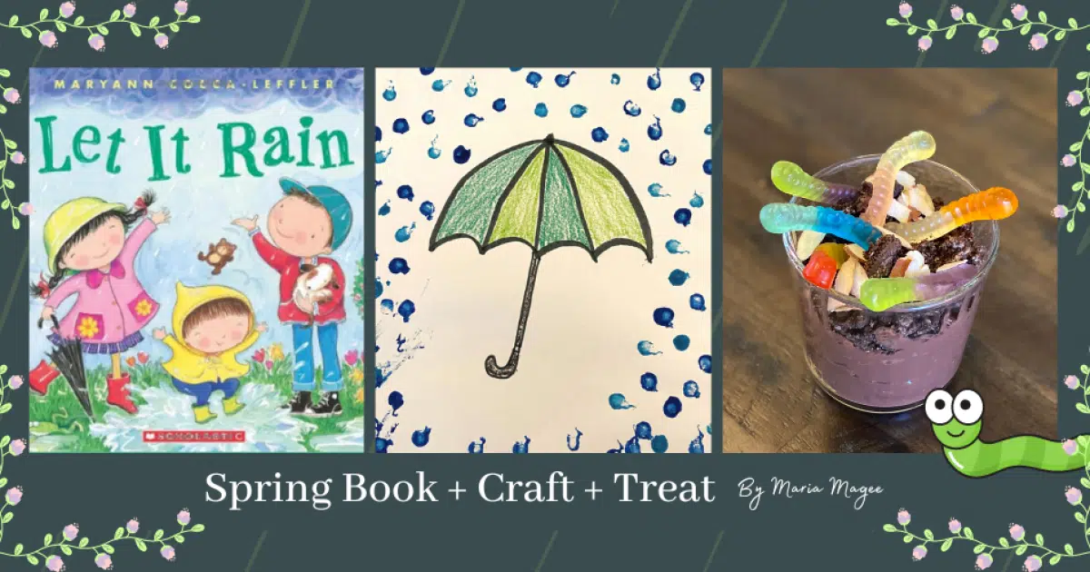 Spring Book + Craft + Treat | AllMomDoes