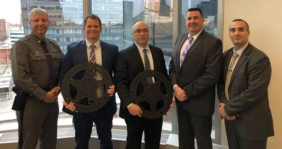 NYSP investigator recognized for work during Waterloo murder investigation