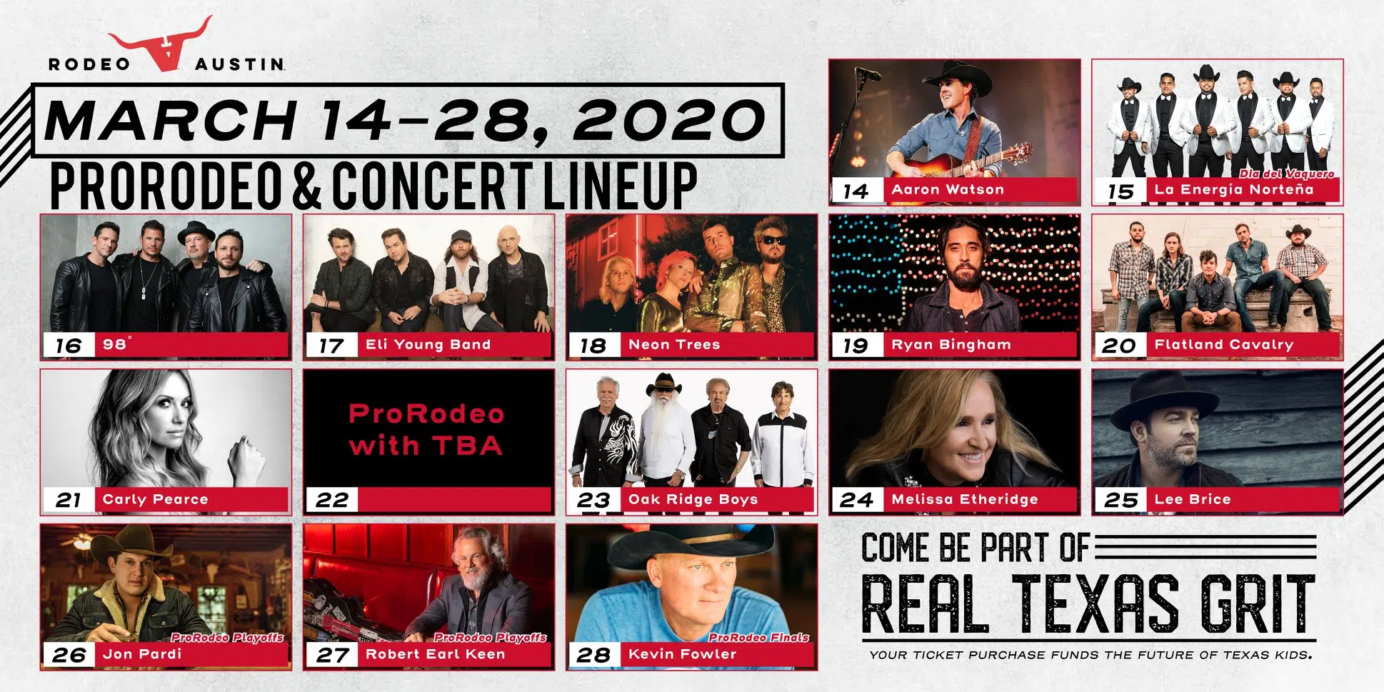 Rodeo Austin Releases 2020 Entertainment Lineup | KOKE FM