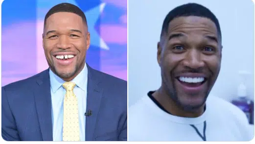 Michael Strahan Has Removed His Signature Front-Tooth Gap…Or Has He ...