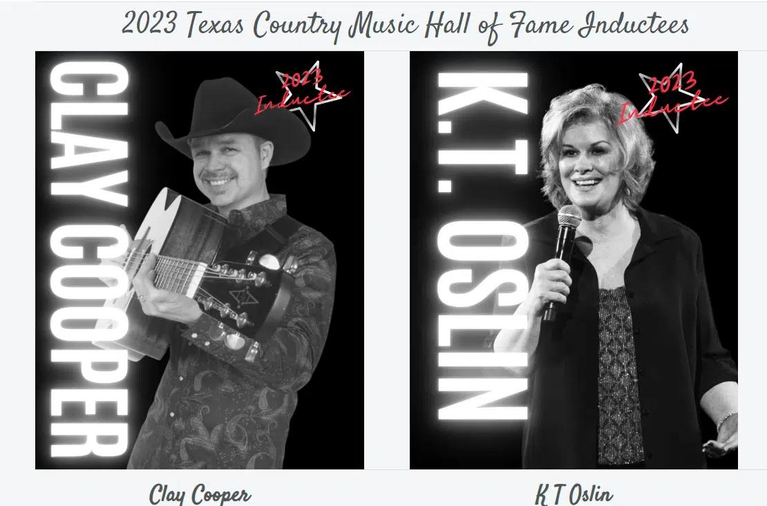 Clay Cooper and K.T. Oslin Named Texas Country Music Hall of Fame 2023 ...