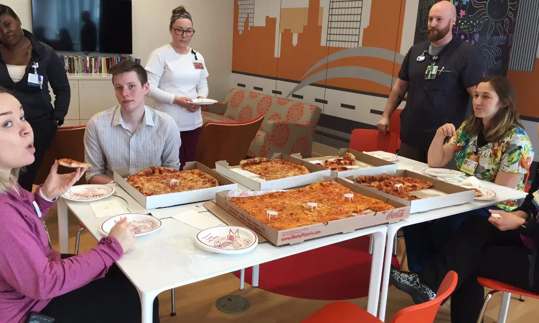 Office Pizza Party