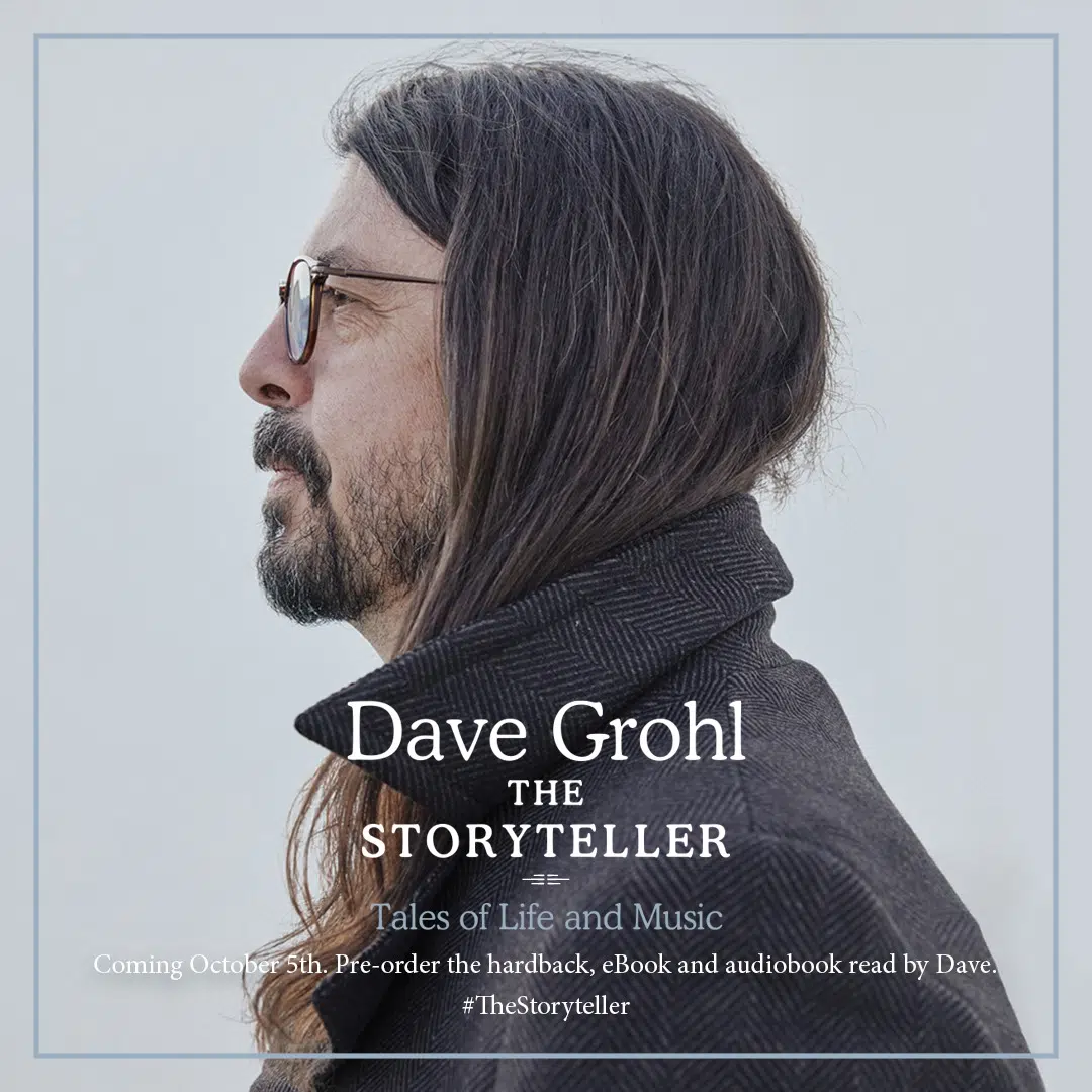 Dave Grohl to Release “The Storyteller” Book on October 5th [VIDEO ...