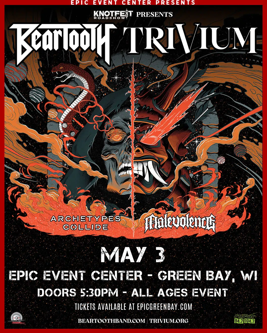 Beartooth Releases Blistering New Single ‘Sunshine!’ [VIDEO] | Razor 94 ...