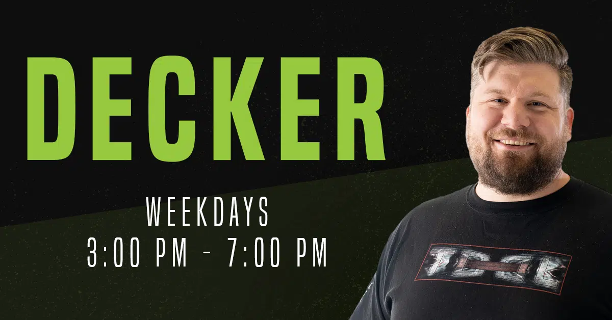 Decker | Razor 94.7 104.7 - The Cutting Edge of Rock