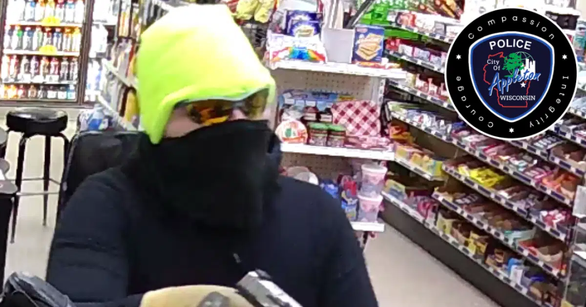 Appleton Police release images, video of armed robbery suspect | The #1 ...