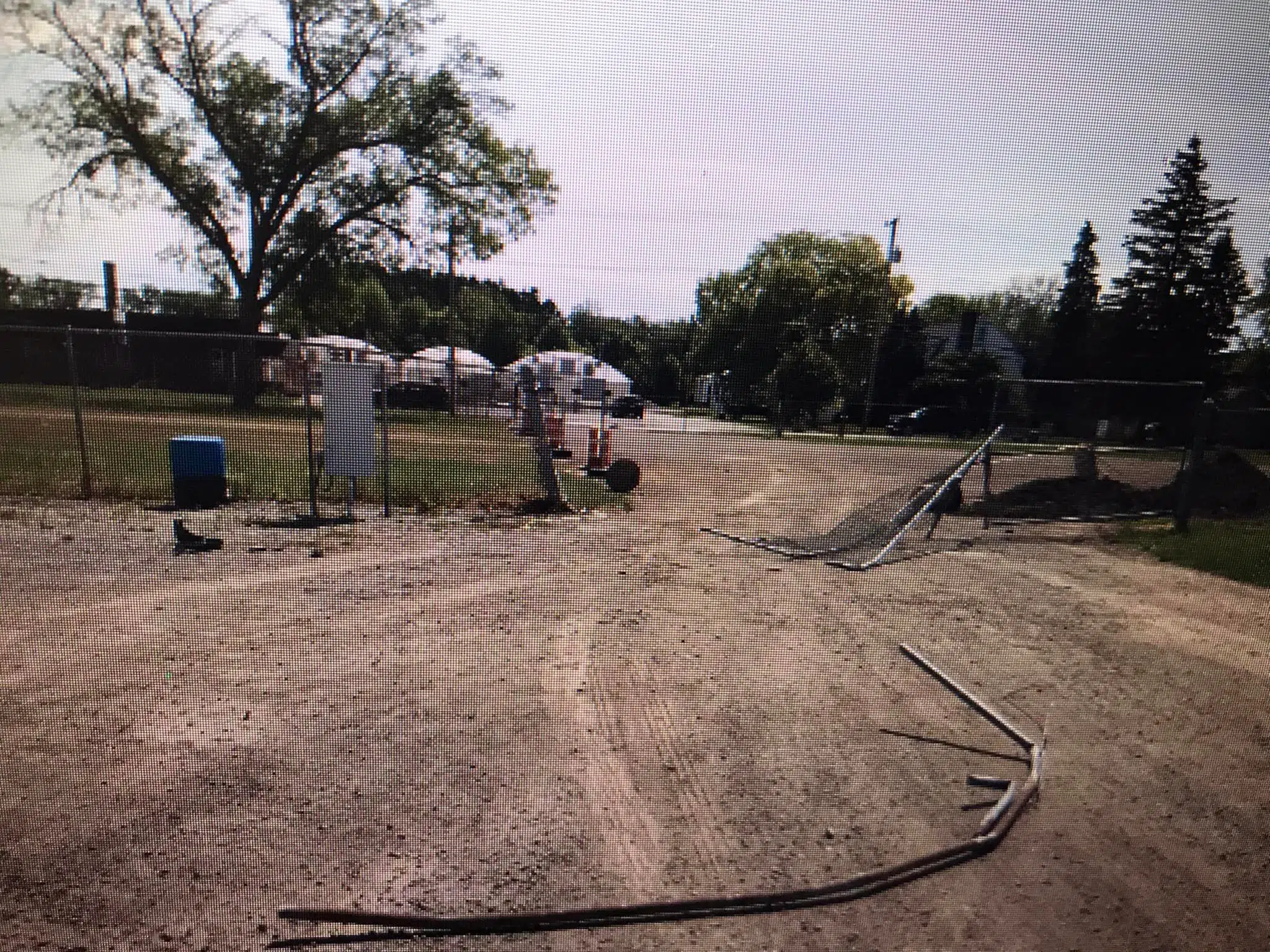 Truck causes damage at Outagamie County Fairgrounds | 104.3 The Fuse