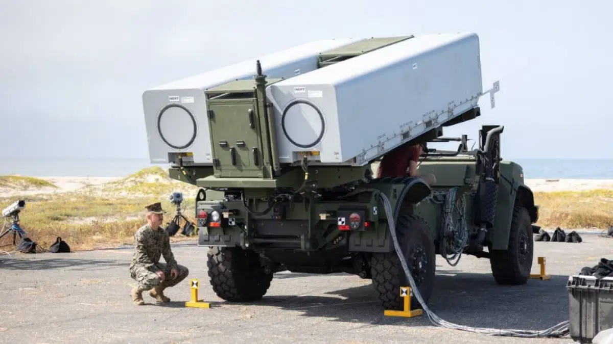 Oshkosh Corporation begins production on new missile launcher | 105.7 ...