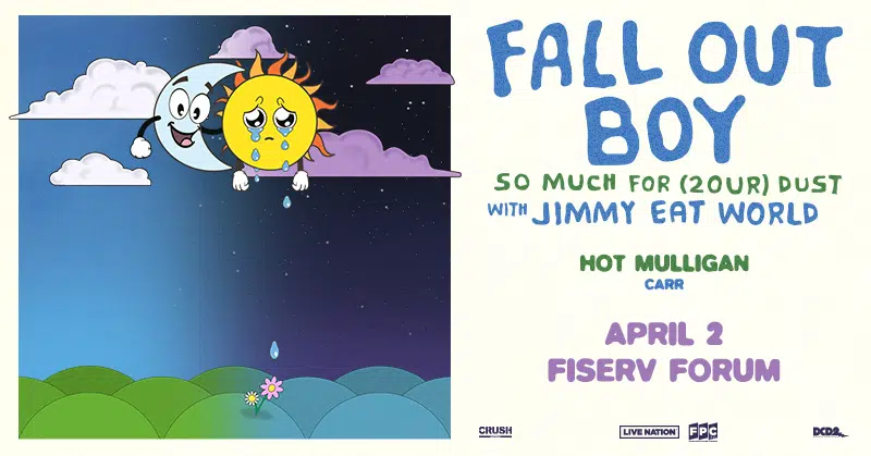Fall Out Boy Announces ‘So Much For (2our) Dust’ Tour Coming to Fiserv ...
