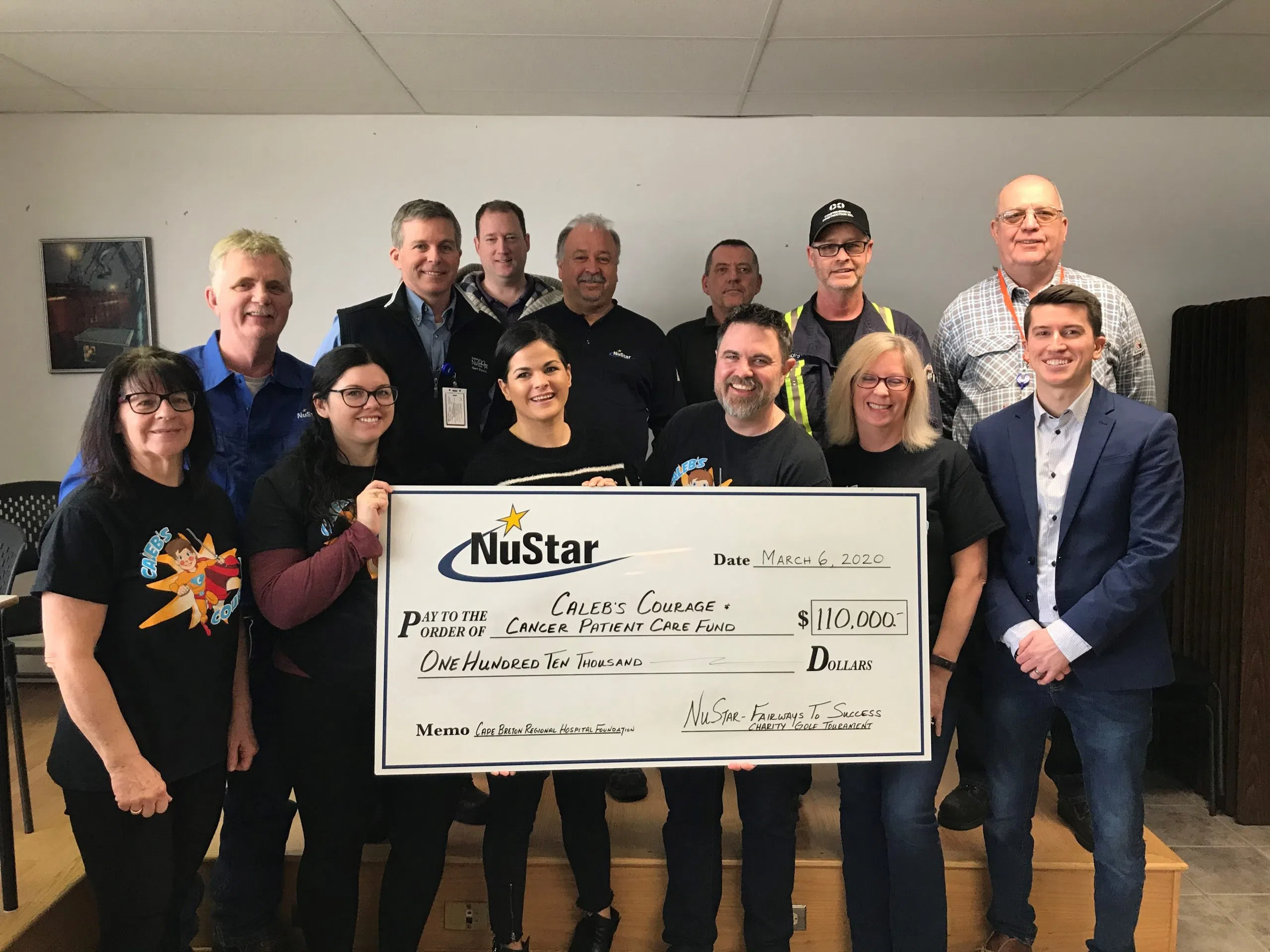 Charities receive donation from local business | 101.5 The Hawk