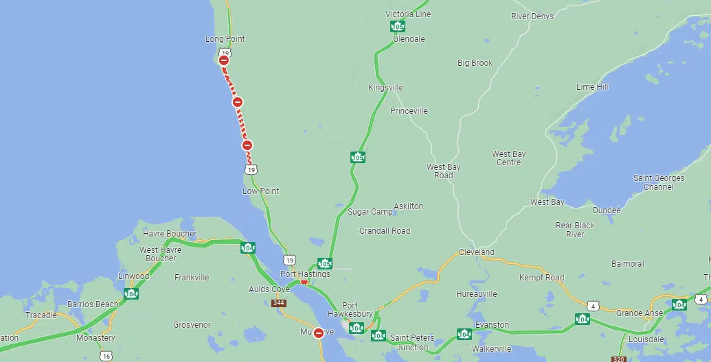 Crash closes section of Route 19, detour in place | 101.5 The Hawk