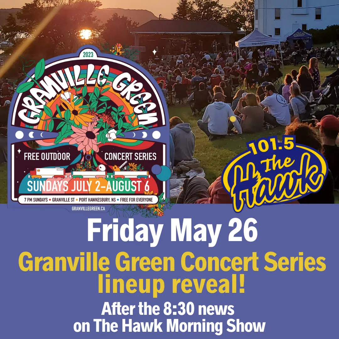 Granville Green 2023 Lineup Reveal | 101.5 The Hawk