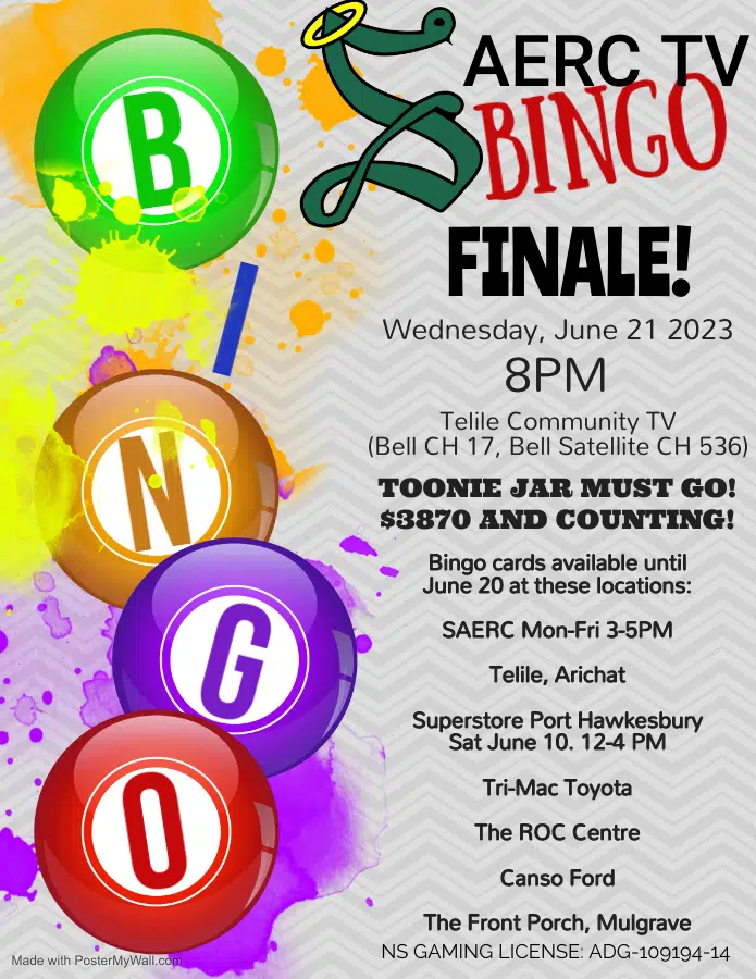 SAERC TV Bingo finale | 101.5 The Hawk