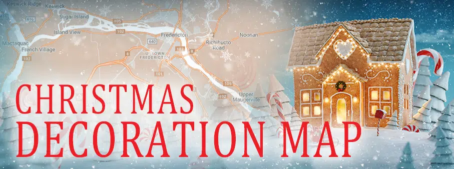 Christmas Light Map | New Country 92.3 - Fredericton